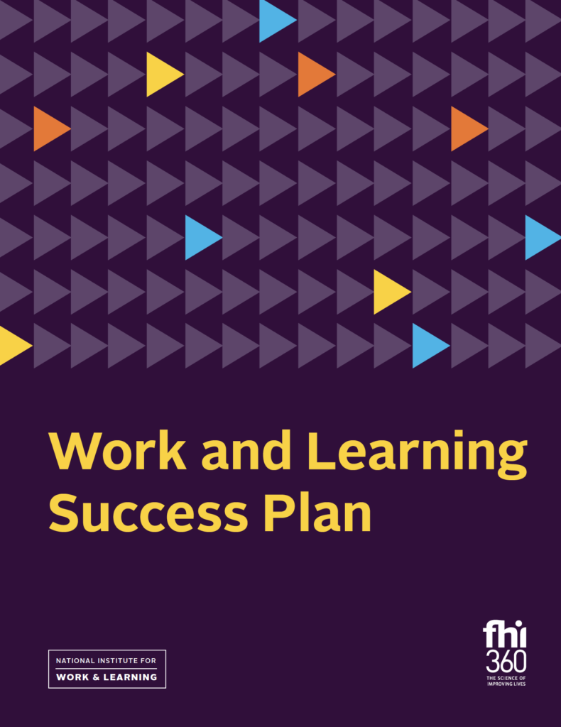 Work and Learning Success Plan | NIWL Resource Hub